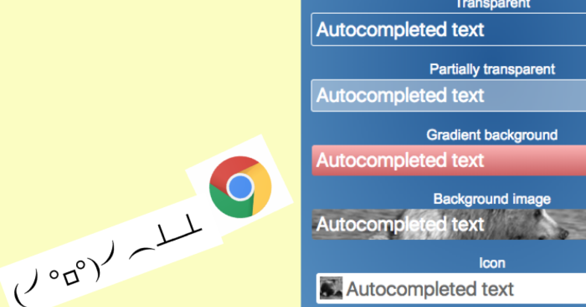The ultimate list of hacks for Chrome’s forced yellow background on ...